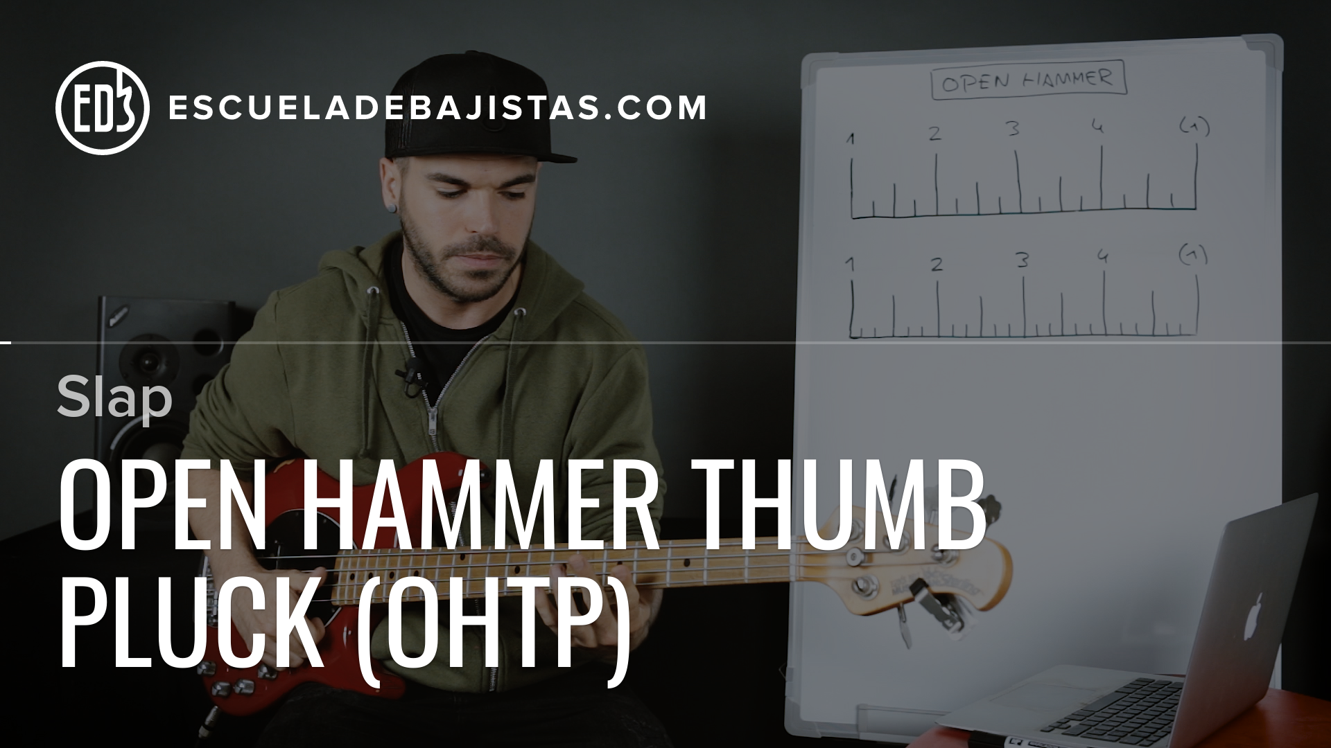 Open Hammer Thumb Pluck (OHTP) - Slap